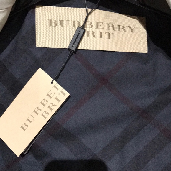 Burberry | Jackets & Coats | Burberry Brit Trench Coat With Tags ...